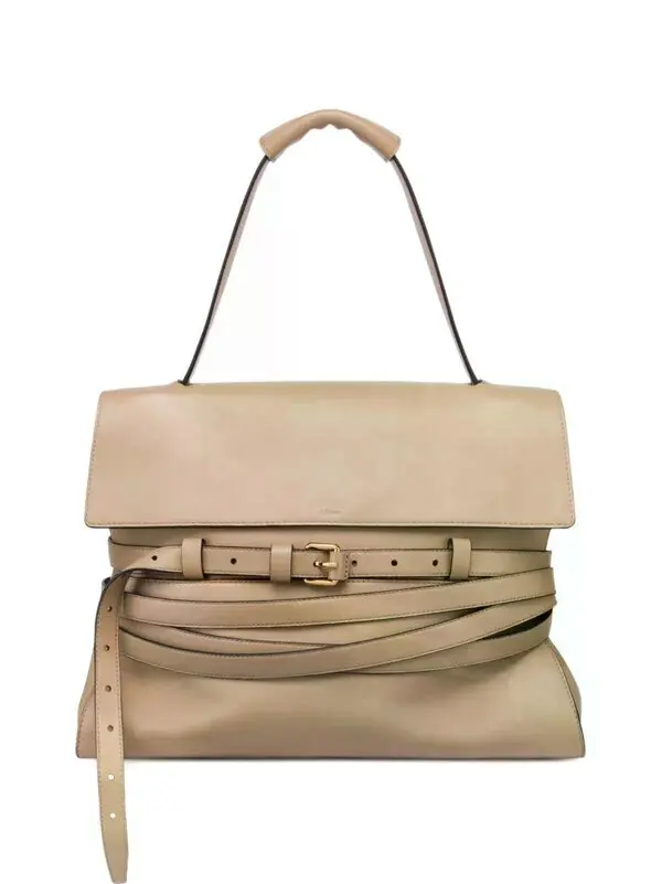 Moschino Tie Me Bag Medium - Neutrals