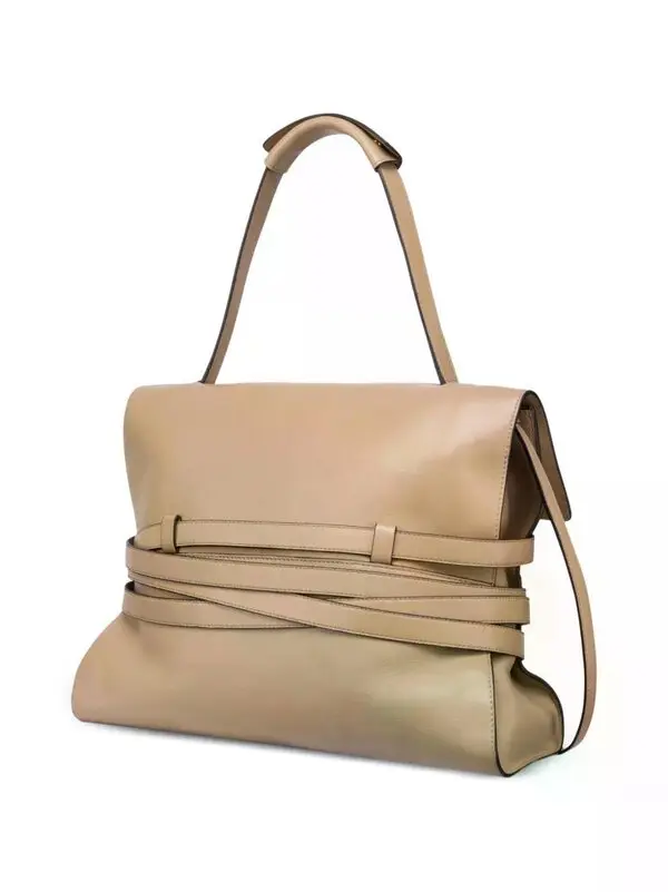 Moschino Tie Me Bag Medium - Neutrals