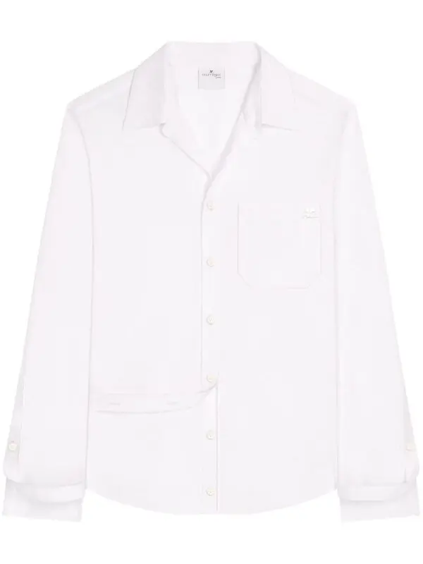 COURREGES Modular Cotton Shirt