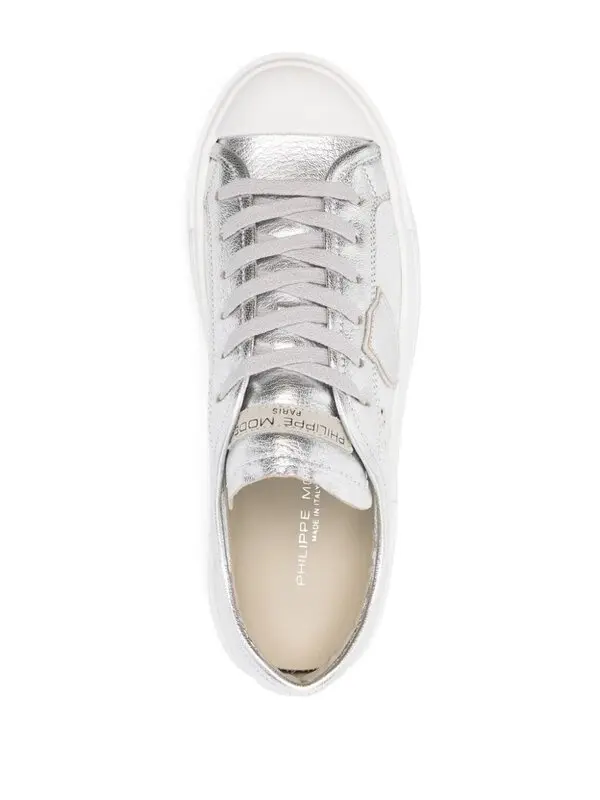 Philippe Model Haute Sneakers - Silver