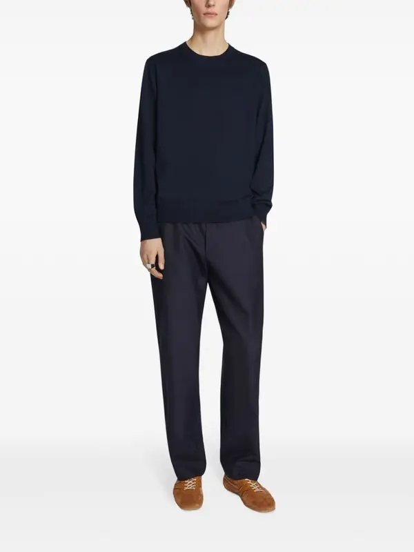 Dries Van Noten Fine-knit Merino-wool Jumper