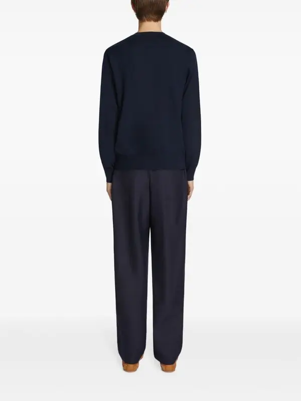 Dries Van Noten Fine-knit Merino-wool Jumper