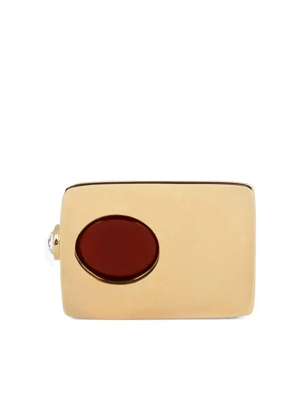 Dries Van Noten Gemstone-embellished Signet Ring - Gold