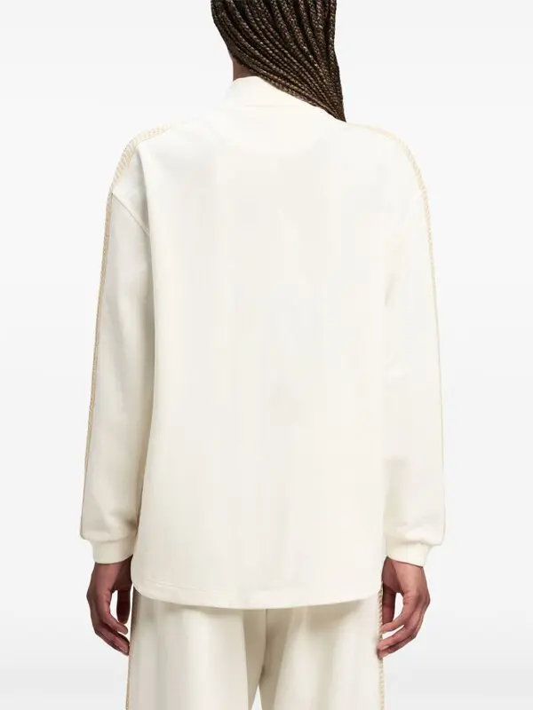 Palm Angels Logo-embroidered Track Shirt