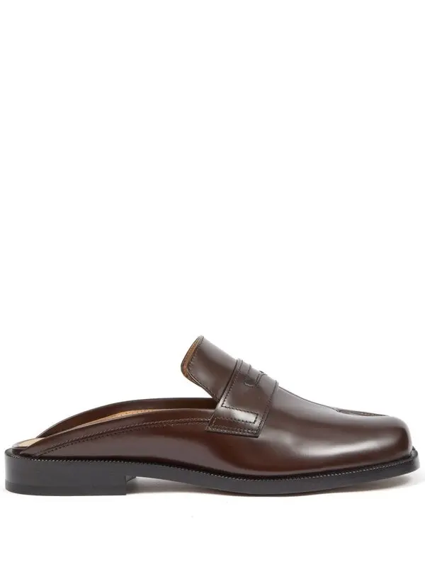 MAISON MARGIELA Tabi City Leather Mules