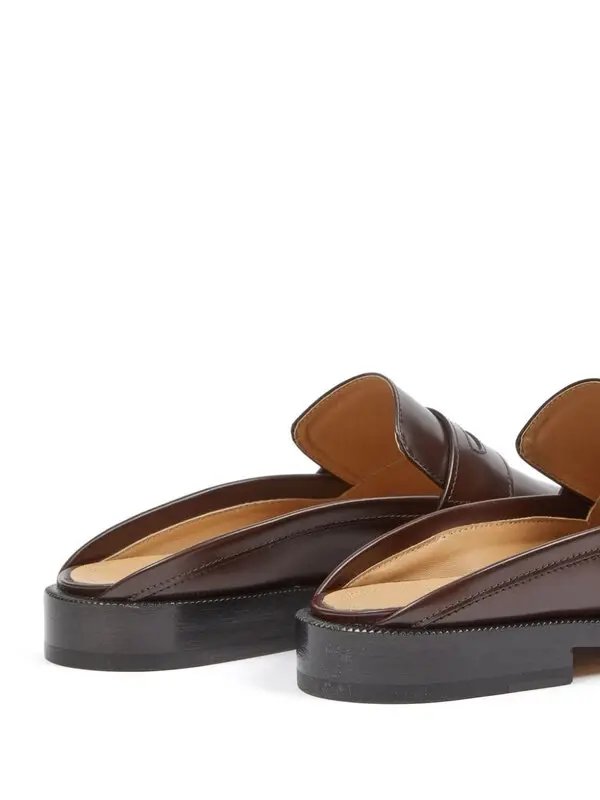 MAISON MARGIELA Tabi City Leather Mules