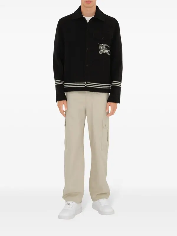Burberry Ekd Wool Overshirt