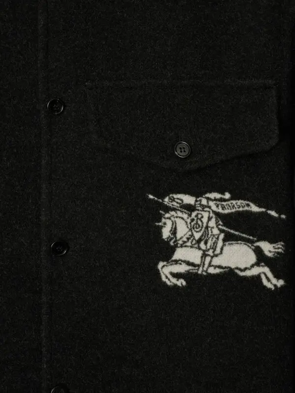 Burberry Ekd Wool Overshirt