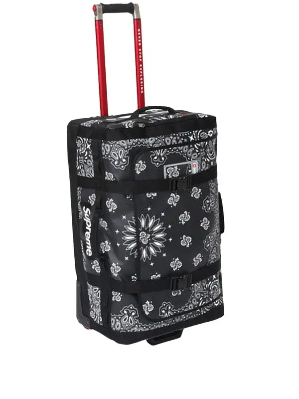 Supreme X The North Face Rolling Thunder Trolley Bag - Black
