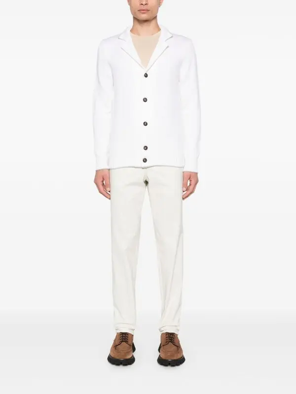 Eleventy Wool Cardigan - Neutrals