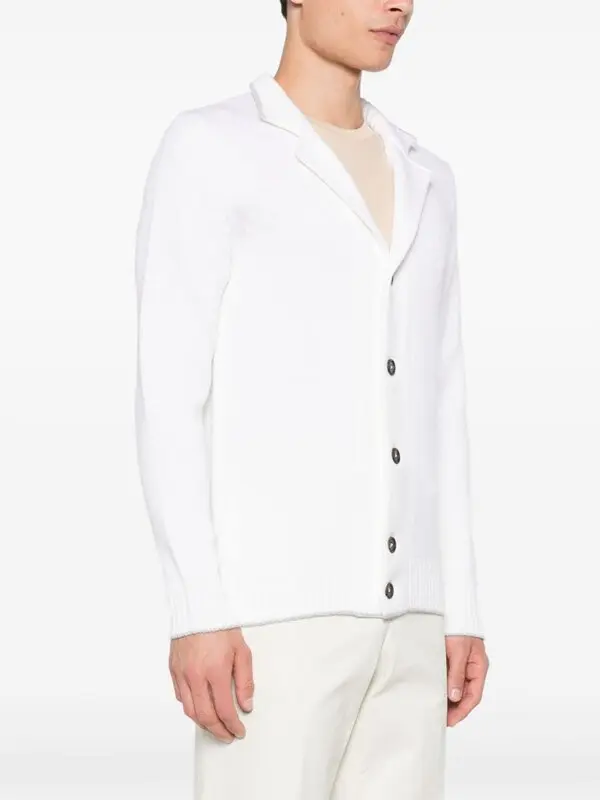 Eleventy Wool Cardigan - Neutrals