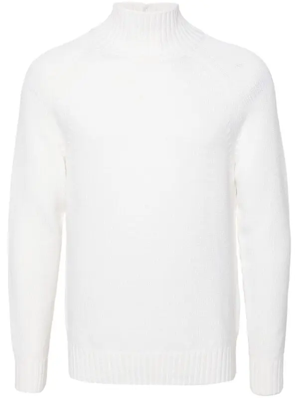 Eleventy Ribbed-detail Sweater