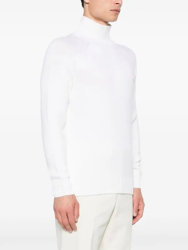 Eleventy Ribbed-detail Sweater