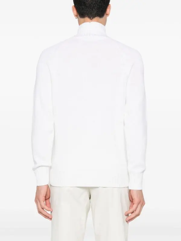 Eleventy Ribbed-detail Sweater