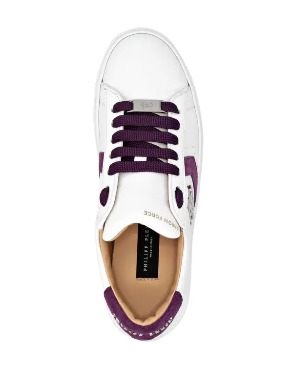 Philipp Plein Arrow Force Sneakers - White