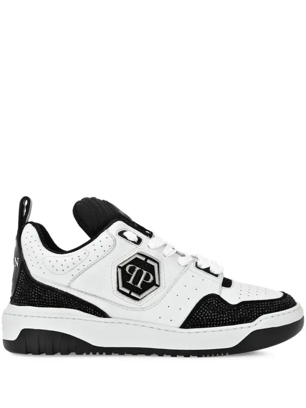 Philipp Plein Crystal-embellished Sneakers