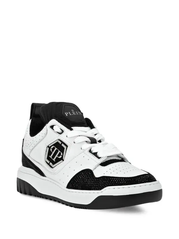 Philipp Plein Crystal-embellished Sneakers