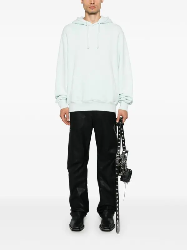 424 Logo-embroidered Hoodie - Green