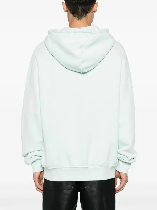 424 Logo-embroidered Hoodie - Green