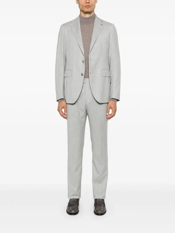 Tagliatore Mélange Single-breasted Suit