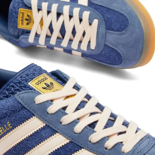 Adidas Gazelle Indoor In Dark Blue/Bliss Orange/Preloved Ink - 50% Off |  Editorialist
