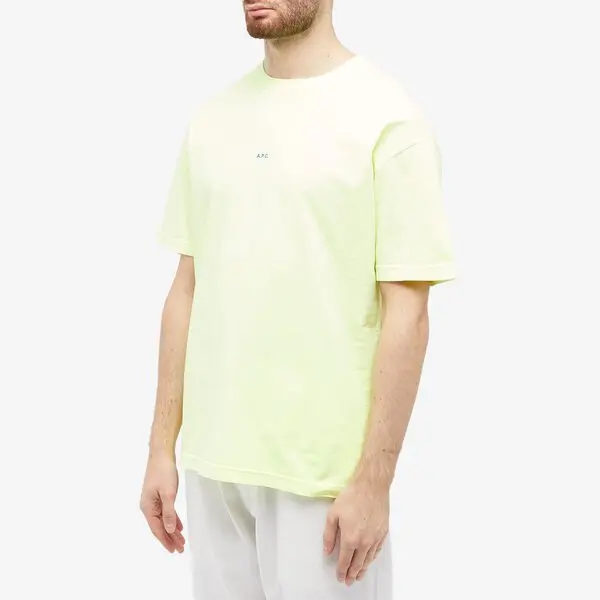 A.p.c. Kyle Fluo Logo T-shirt