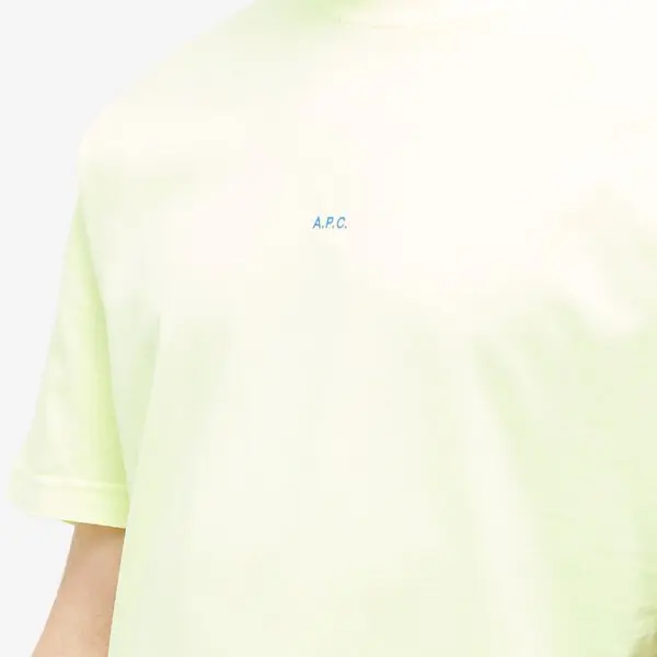 A.p.c. Kyle Fluo Logo T-shirt