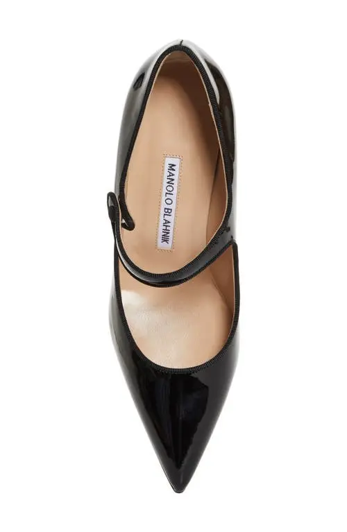 Manolo Blahnik Camparinew Mary Jane Pumps