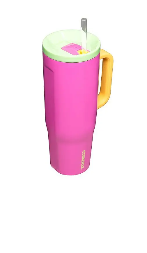 CORKCICLE Cruiser Tumbler 40oz In Pink - Sunglass Tan