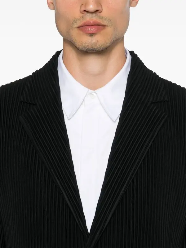 Issey Miyake Plissé Blazer - Black