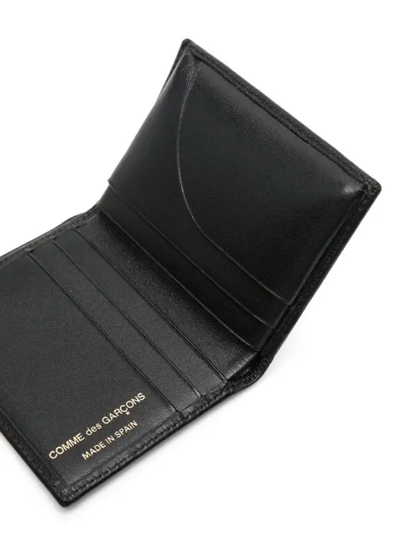 Comme Des Garçons Bi-fold Leather Wallet
