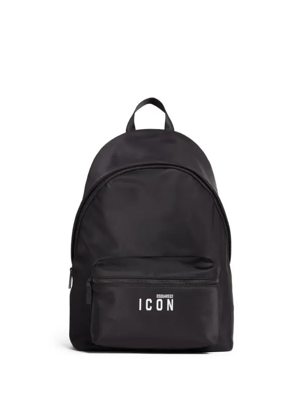 Dsquared2 Icon-print Backpack - Black