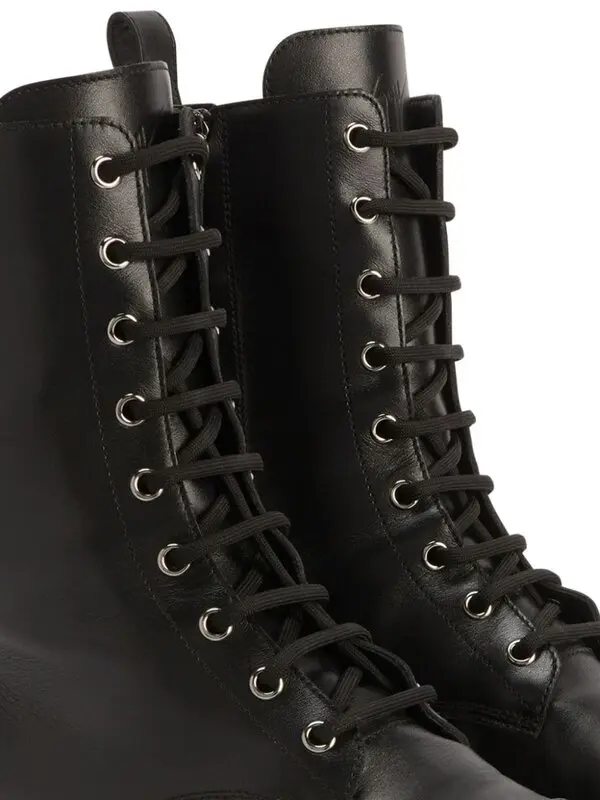 GIUSEPPE ZANOTTI Toluse Leather Ankle Boots