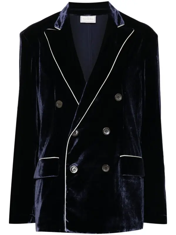 PIERRE-LOUIS MASCIA Velvet Blazer