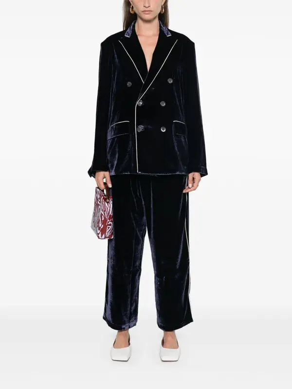 PIERRE-LOUIS MASCIA Velvet Blazer