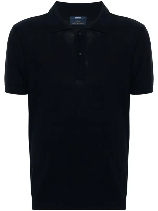 Paul & Shark Cotton Polo Shirt - Blue
