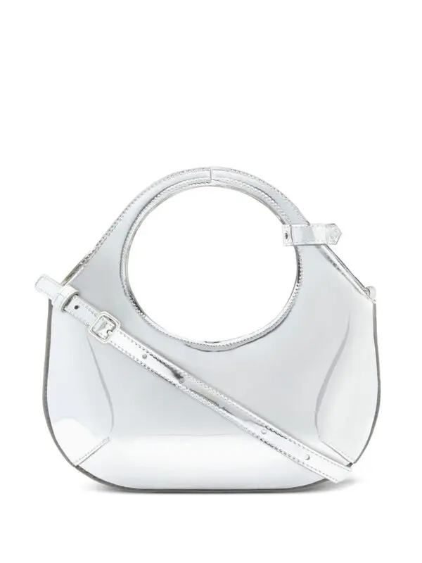 COURREGES Mini Holy Metallic-effect Tote Bag