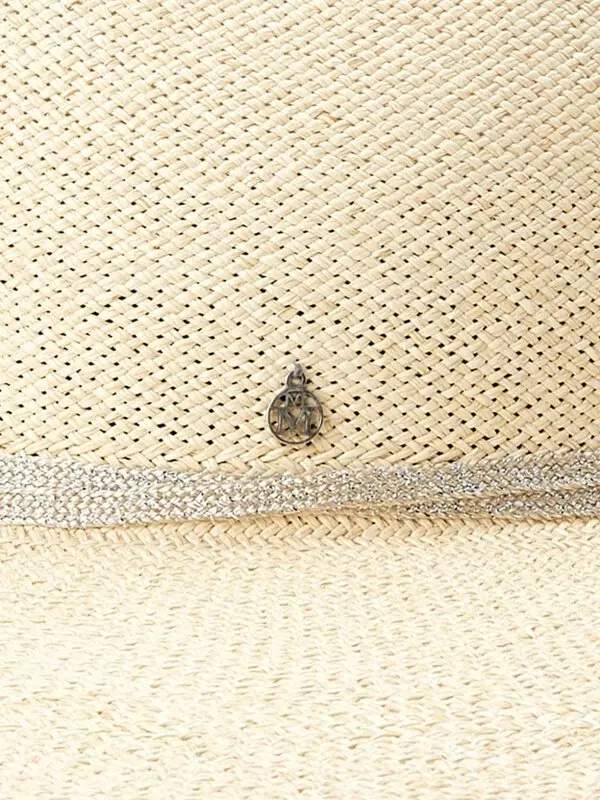 MAISON MICHEL Zango Straw Fedora Hat - Neutrals