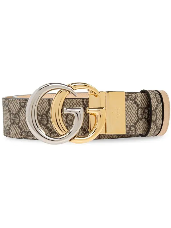 Gucci Gg Belt - Brown