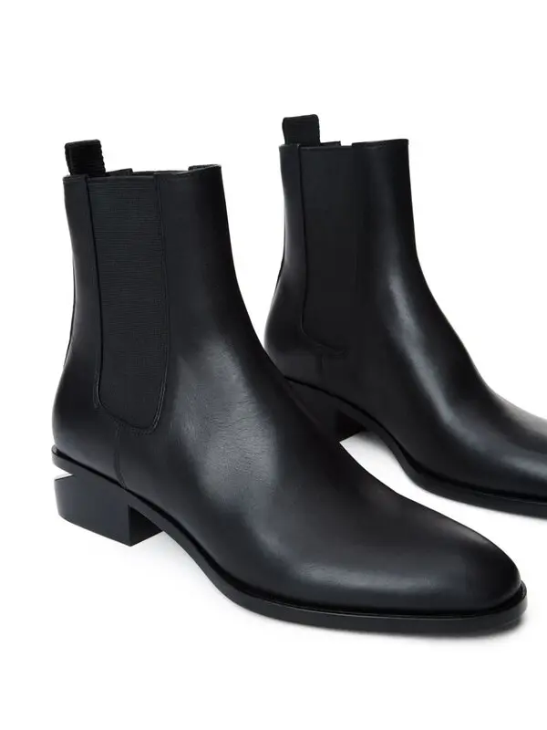 Alexander Wang 35mm Kanel Leather Chelsea Boots