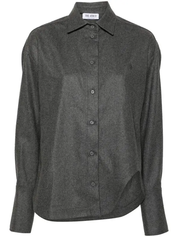 Attico Eliza Shirt - Grey