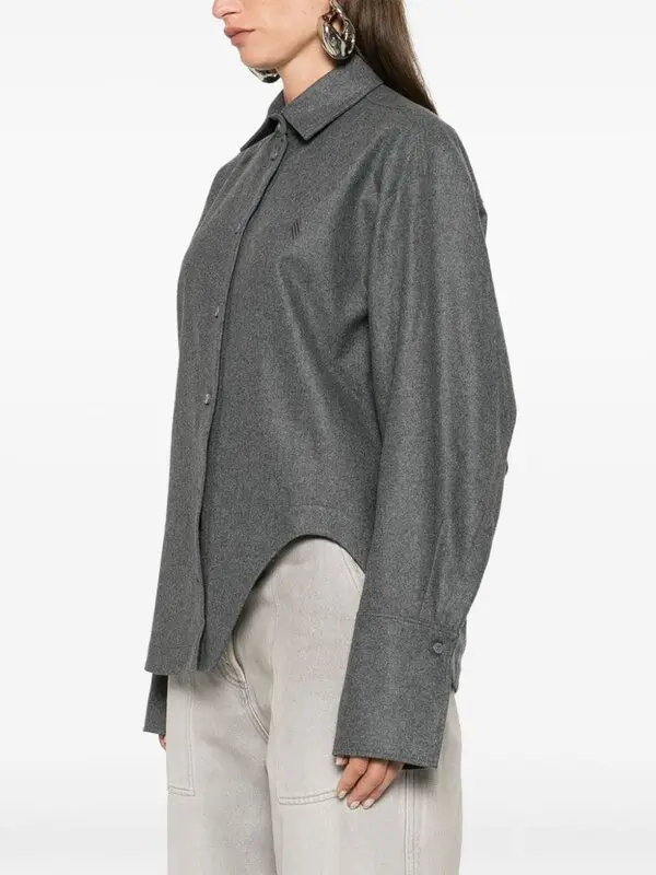 Attico Eliza Shirt - Grey