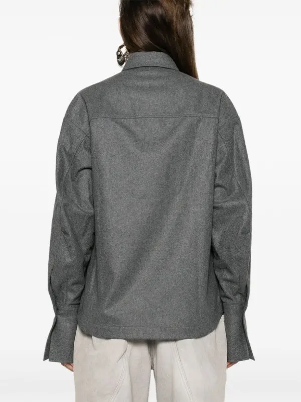 Attico Eliza Shirt - Grey