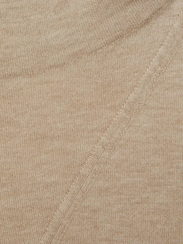REISS Harper Wool Sleeveless Top