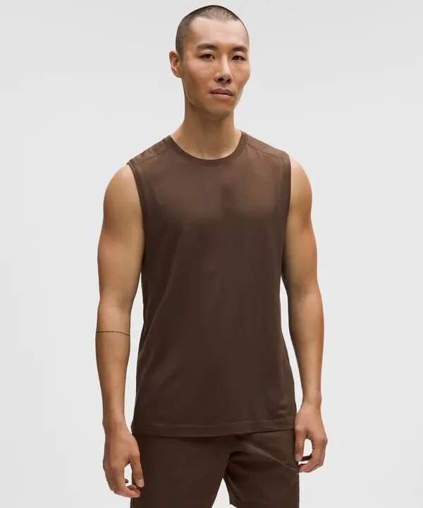 Lululemon Metal Vent Tech Sleeveless Shirt - Walnut Crunch/walnut Crunch