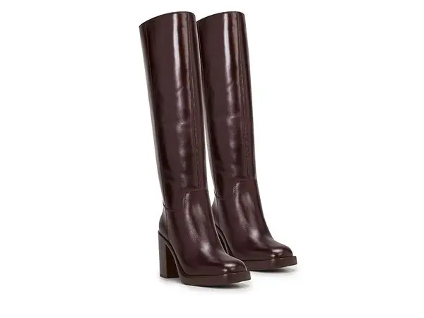 Vince Camuto Gibi Knee-high Square Toe Block Heel Boots