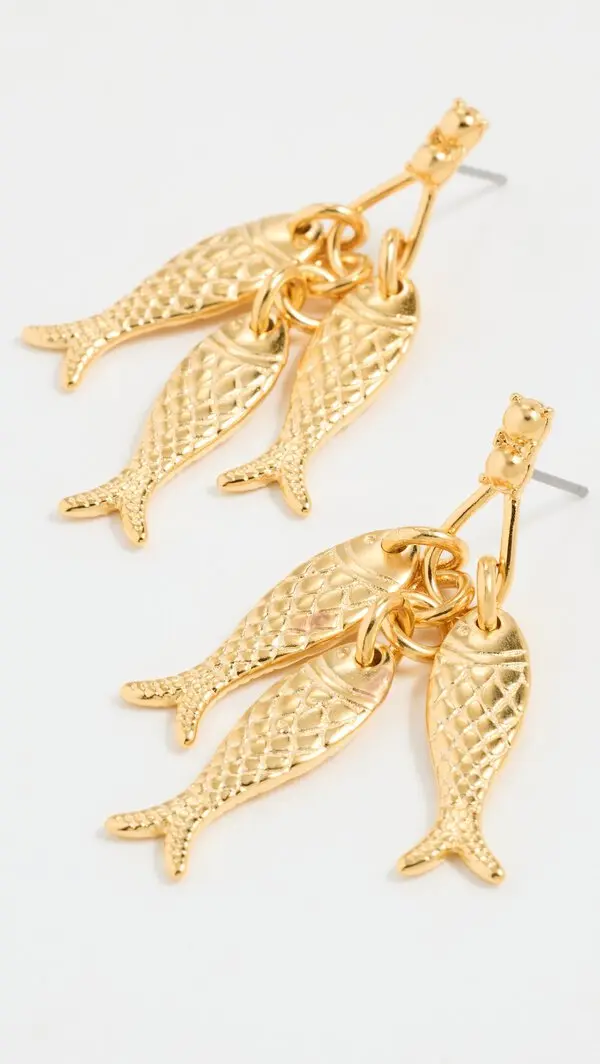 Brinker & Eliza School Of Fish Dangle Earrings