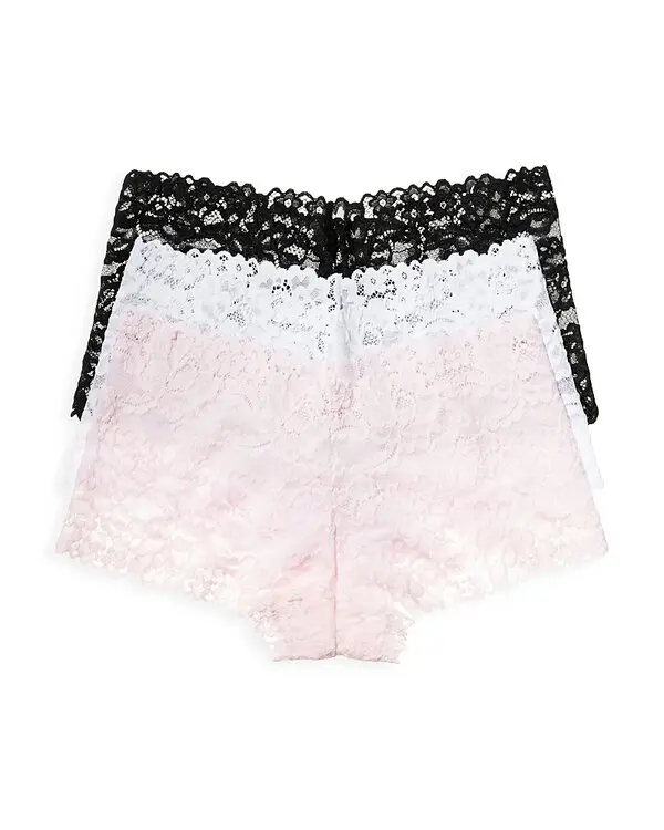 Honeydew Intimates Natalya Tanga, 3 Pack - Black/white/cotton Candy