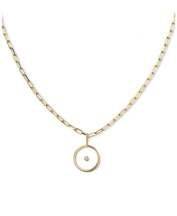 ANA LUISA 10k Floating Lab Grown Diamond Necklace - Gold