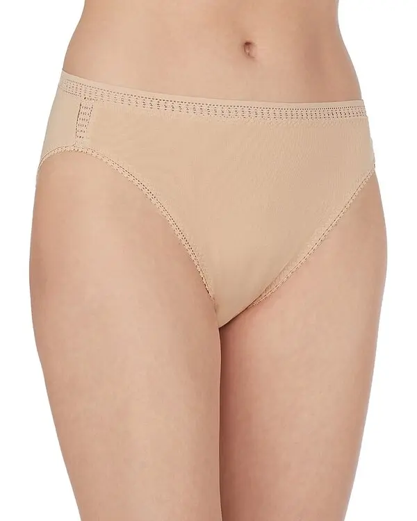 ON GOSSAMER Cabana Cotton Hi Cut Brief - Champ